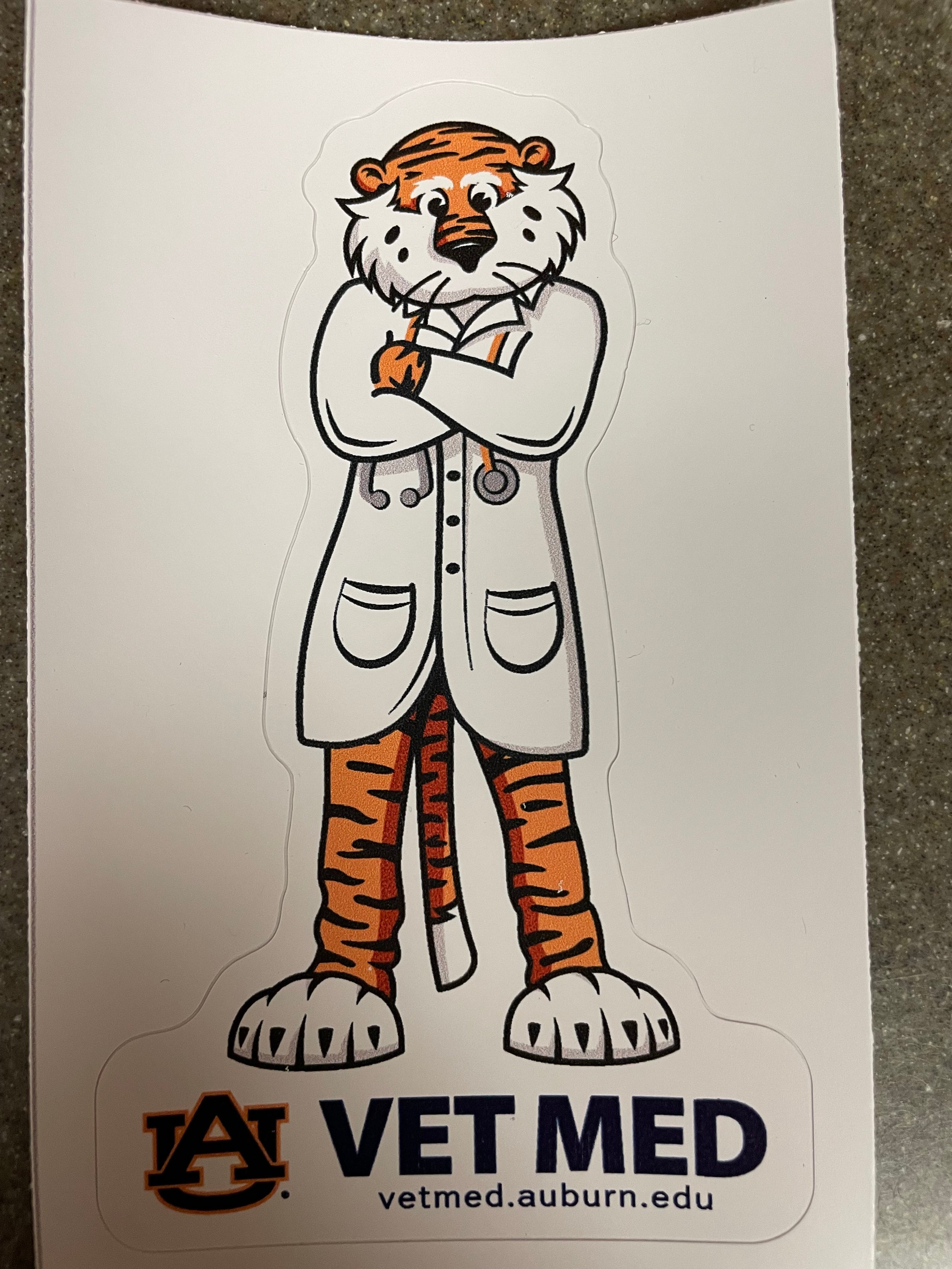 Aubie Sticker | AVESS